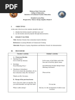 APPETIZERS Detailed Lesson Plan | PDF | Hors D'oeuvre | Food And Drink