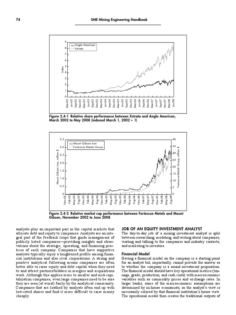 74 Sme Mining Engineering Handbook | PDF | Financial Modeling ...