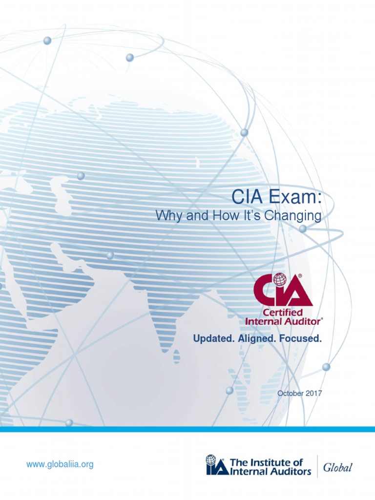 CIA exam sample | Internal Audit | Information Security