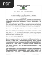 Resolucion 3207 Del 13092024 A | PDF | Policía | Constitución