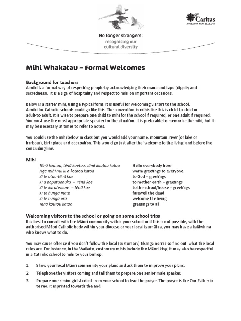 Mihi | Polynesian People | Polynesia