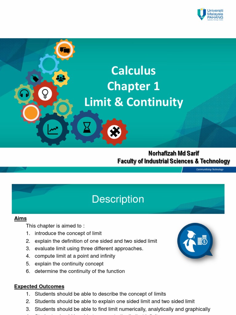 Chapter 1 - Limits and Continuity PDF | PDF | Continuous Function | Fraction (Mathematics)
