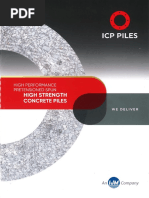 ICP Spun Pile Brochure PDF | PDF