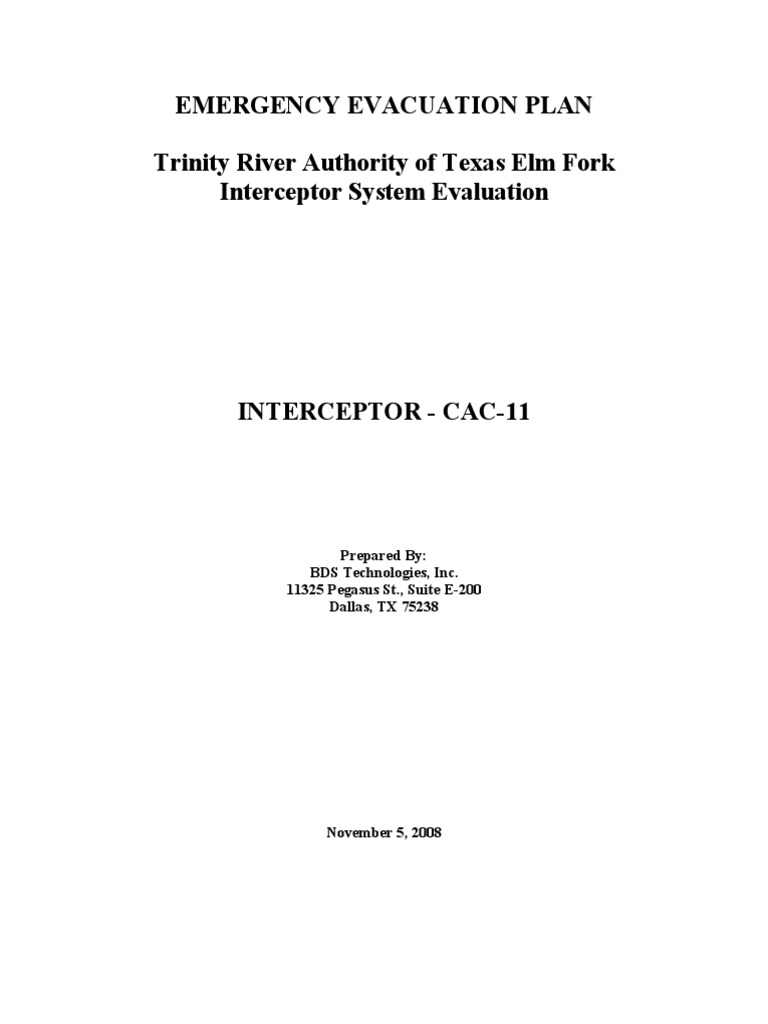 3-Emergency Evacuation Plan Version 2 | PDF | Flood | United States ...