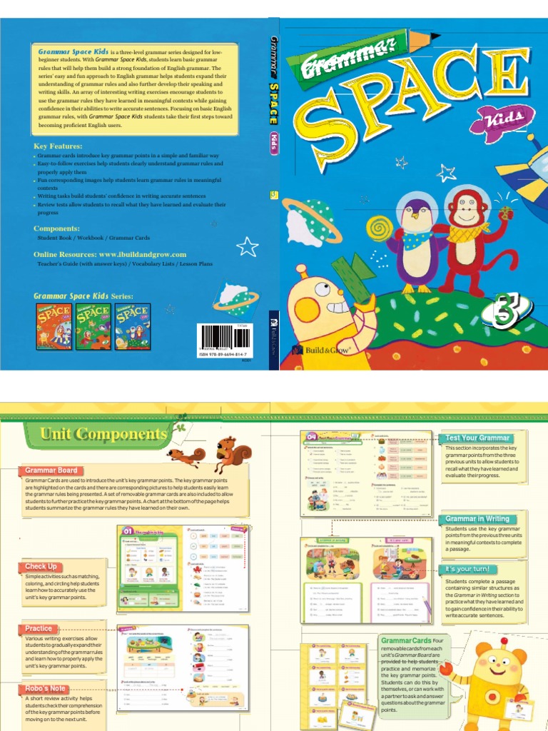 Grammar Space Kids: Basic Rules Guide | PDF | Grammatical Tense | Verb