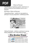Bahagi NG Dyaryo | PDF