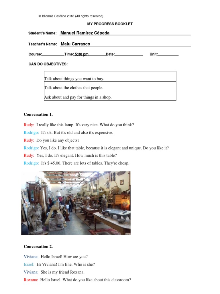 My Progress Booklet N 3 | PDF | Pedagogy | Communication