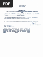 Age - Declaration - Form Blank Editable | PDF