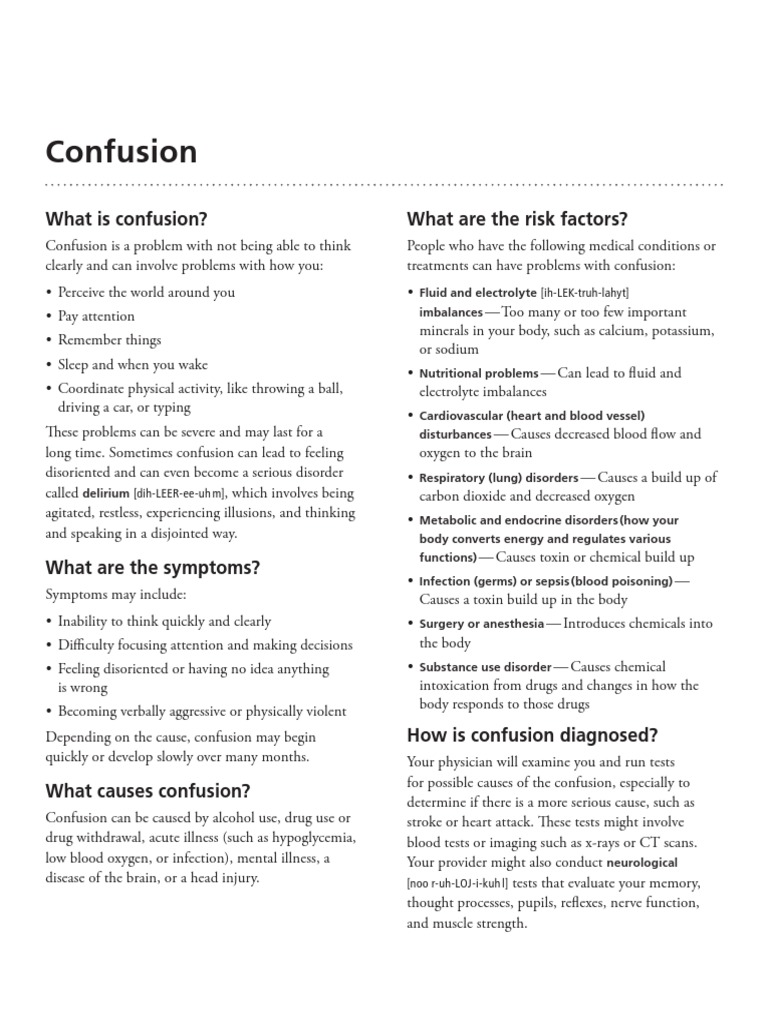 FS498 Confusion 0317 | PDF | Sepsis | Blood