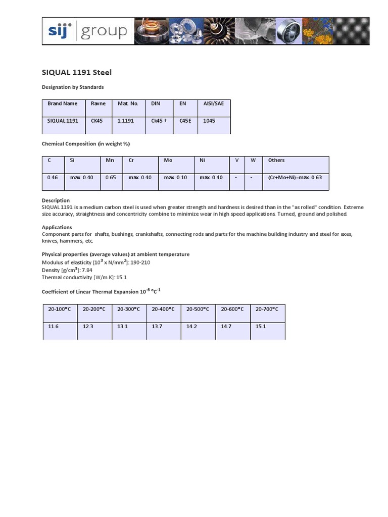 CK45 | PDF | Strength Of Materials | Annealing (Metallurgy)