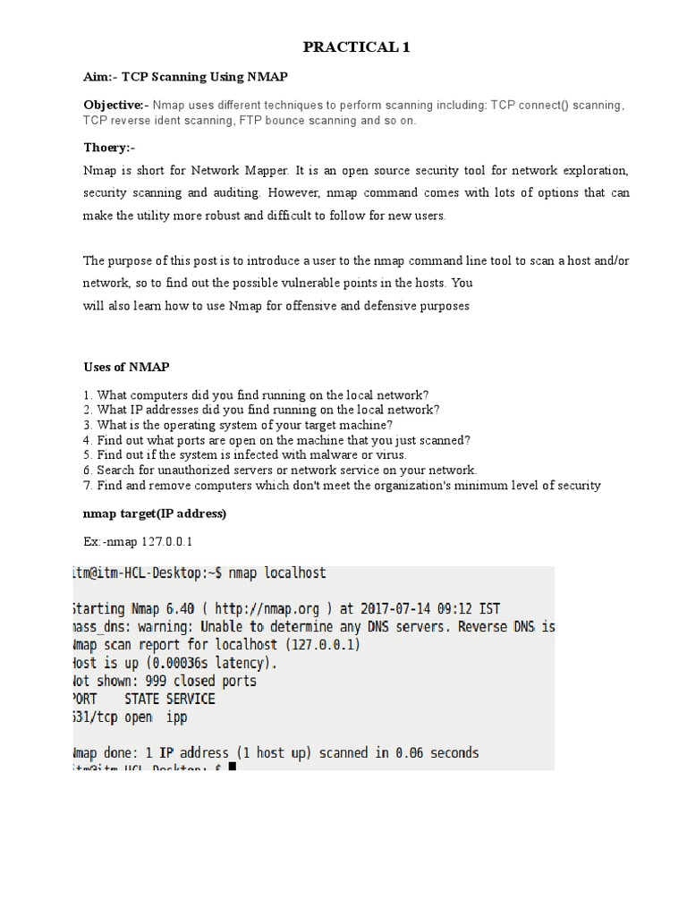 Final Cyber Security Lab Manual Practical 1 To Practical 10 | PDF ... Final Cyber Security Lab Manual Practical 1 To Practical 10 | PDF ...