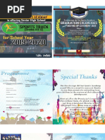 Intramurals Program Sample | PDF | Cultural Conventions