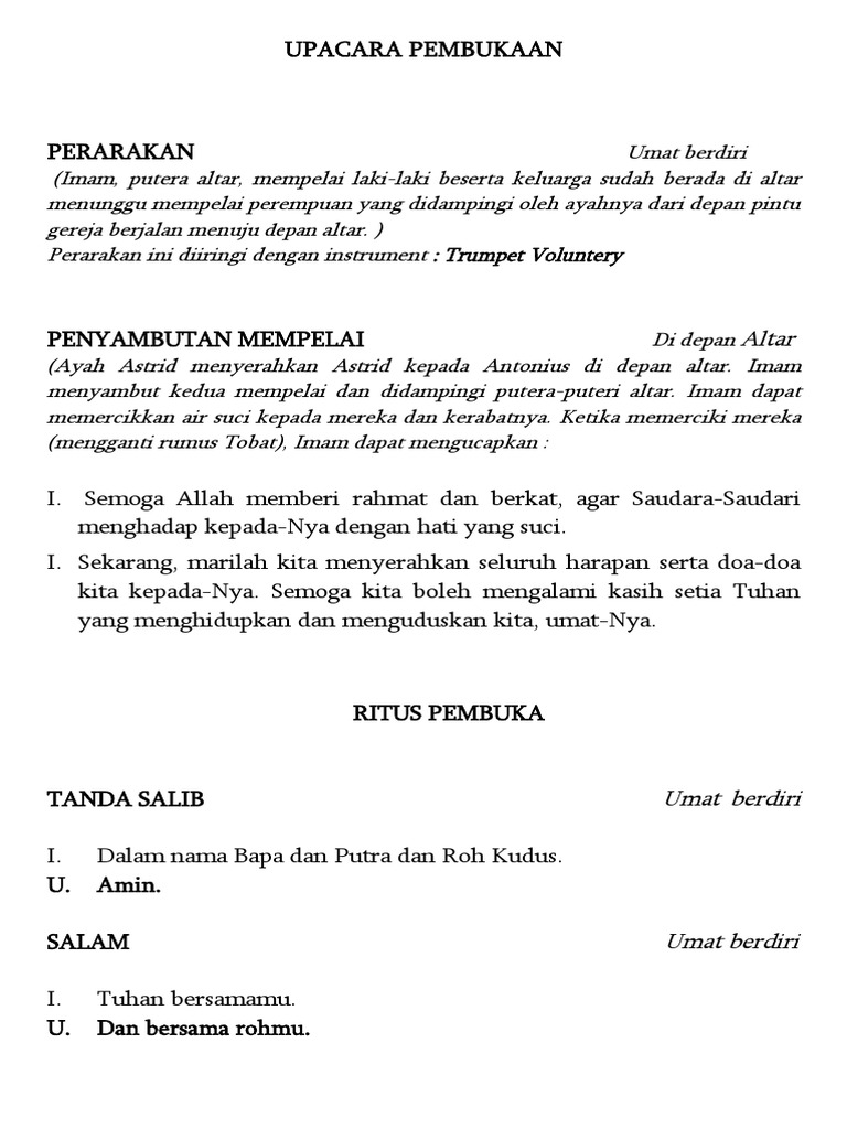 Teks Misa Rev 3 | PDF