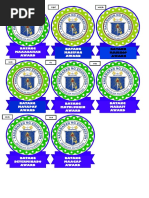 List of Awards For Kinder Ribbons | PDF