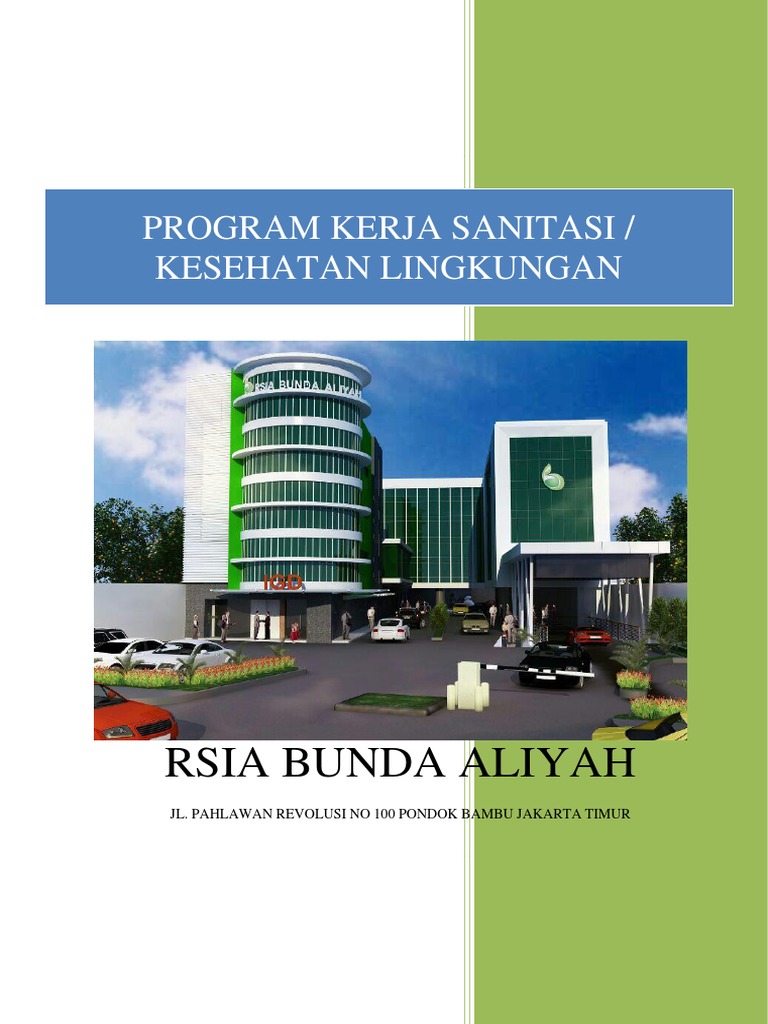 Program Kerja Sanitasi Bunda Aliyah | PDF