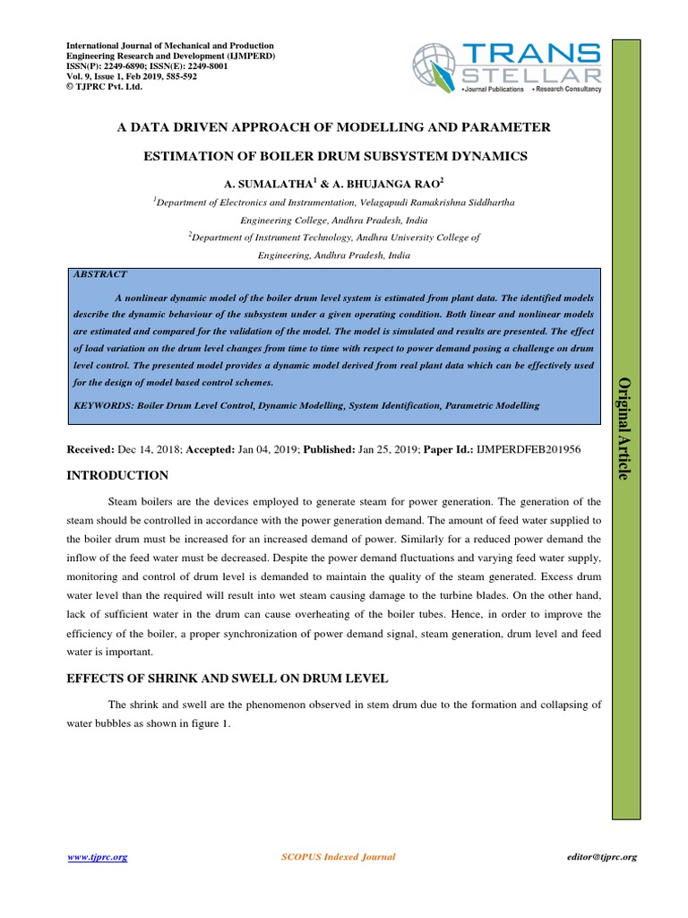 A Data Driven Approach of Modelling and PDF | PDF | Mathematical Model ...