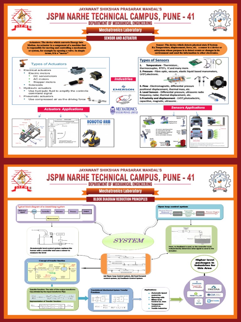 Mechatronics Lab PDF | PDF | Machines | Control System