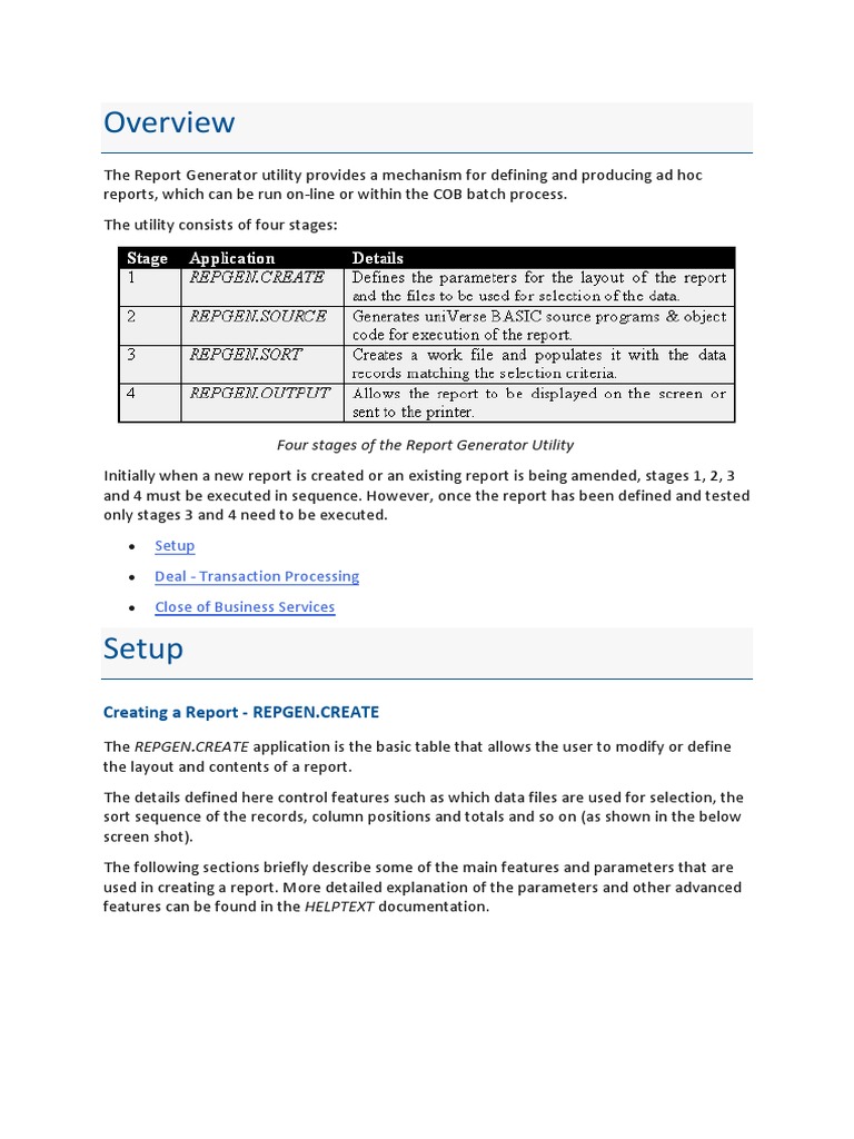 Repgen R17 | PDF | Parameter (Computer Programming) | File Format