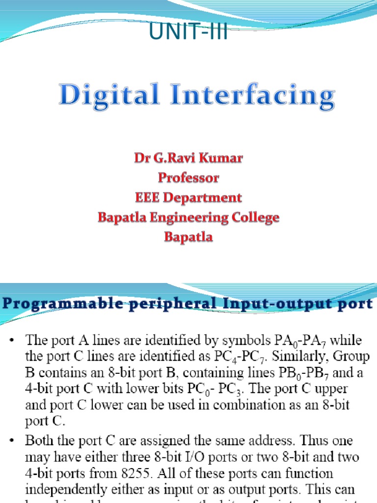 MPMC Iii | PDF | Digital To Analog Converter | Input/Output
