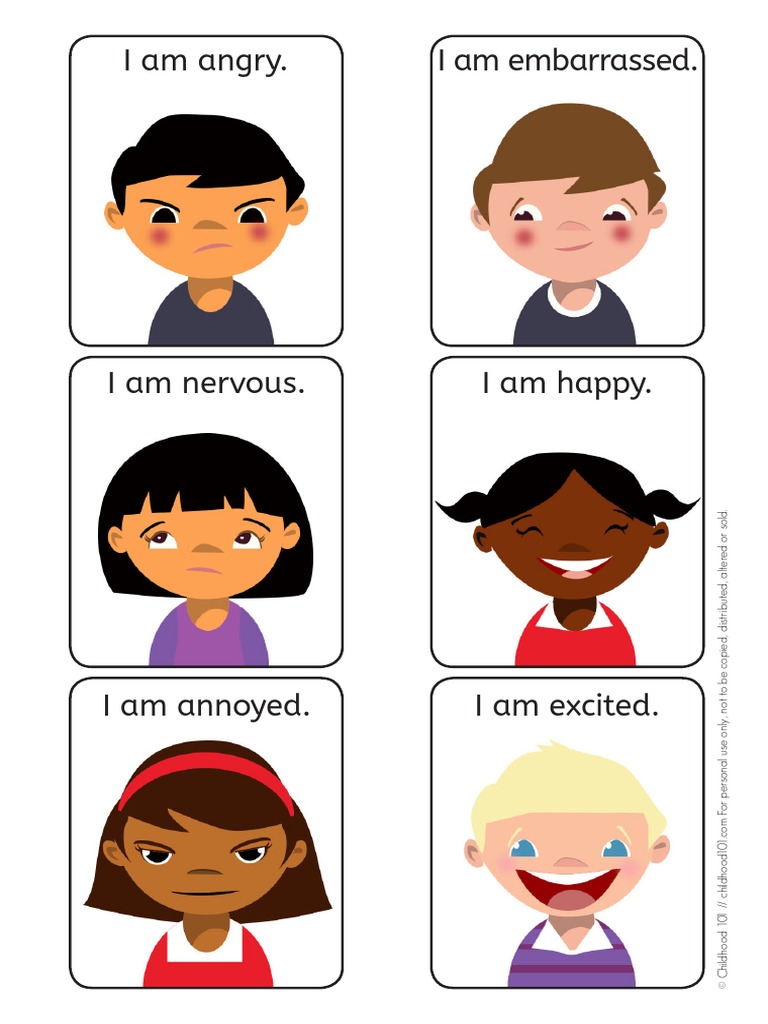 Big Emotions Guessing Game Cards | PDF