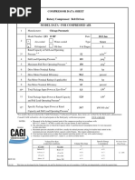 Ga75 VSD Plus C 142 Cagi Sheet 125 Psi | PDF | Gases | Gas Technologies