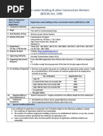 Form IV - Bocw Act | PDF | Law | Art