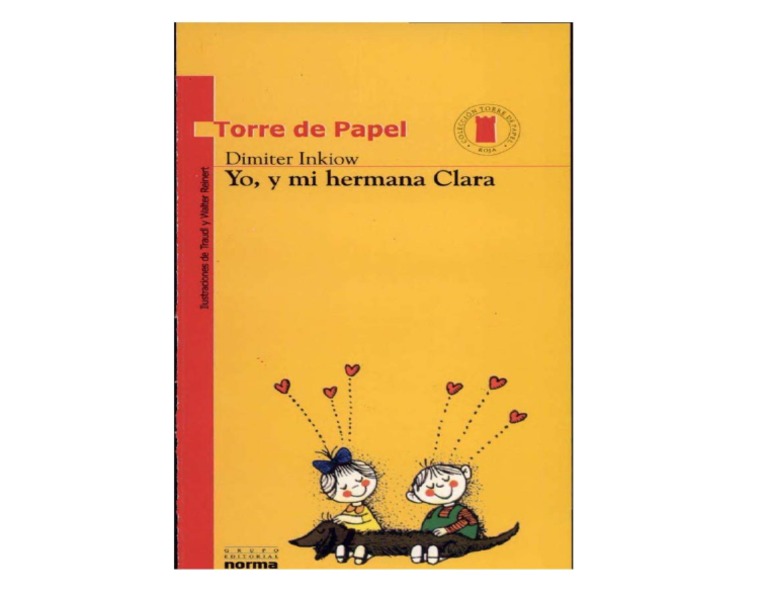 Portada Yo Y Mi Hermana Clara Pdf