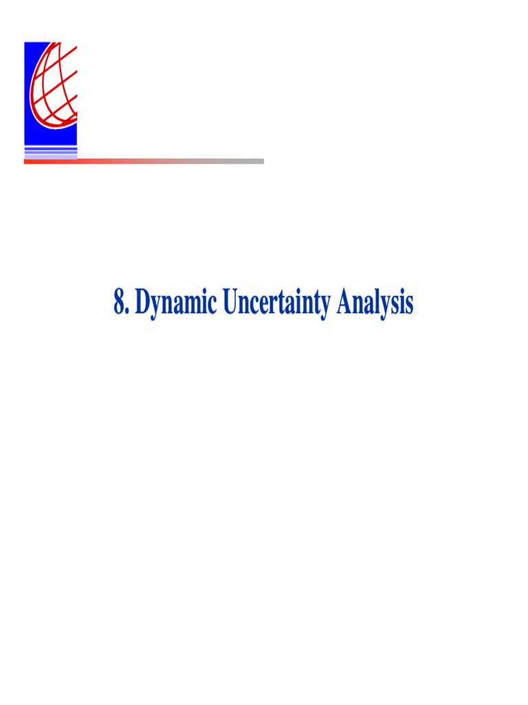 8 Dynamic Uncertainty Analysis | PDF