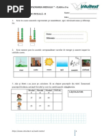 Evaluare Initiala MEM Cls 1 | PDF