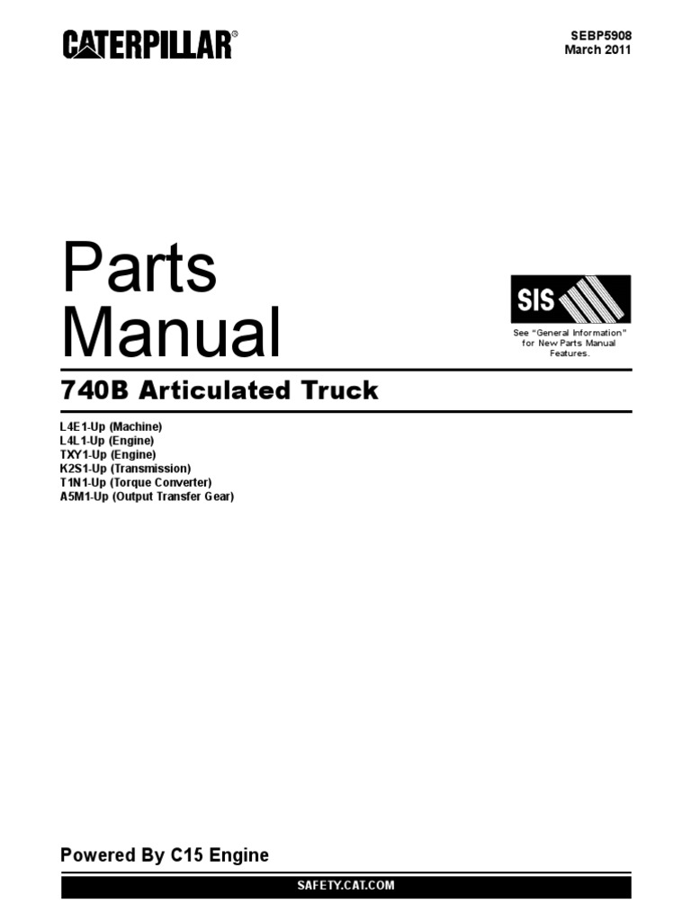 740B Manual de Partes PDF | PDF | Automotive Technologies | Engine ...