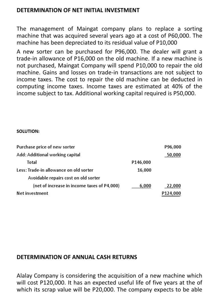 Sample Problems | PDF | Cost Of Capital | Depreciation