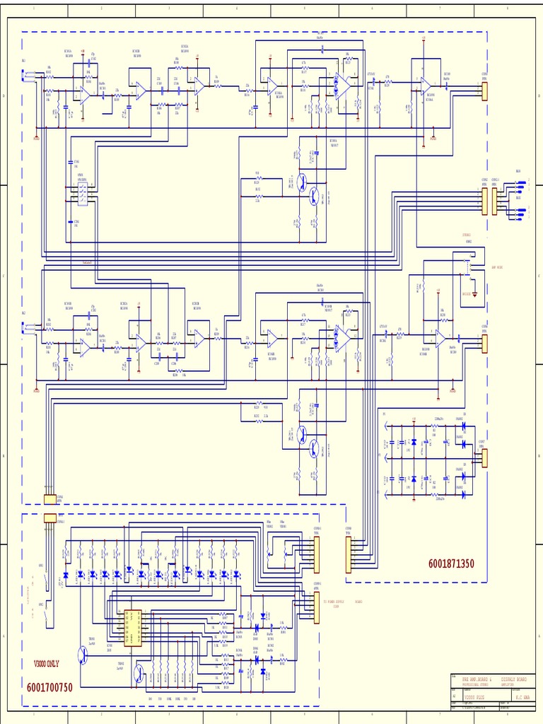 American Audio V2000 Plus Circuit Diagram | PDF