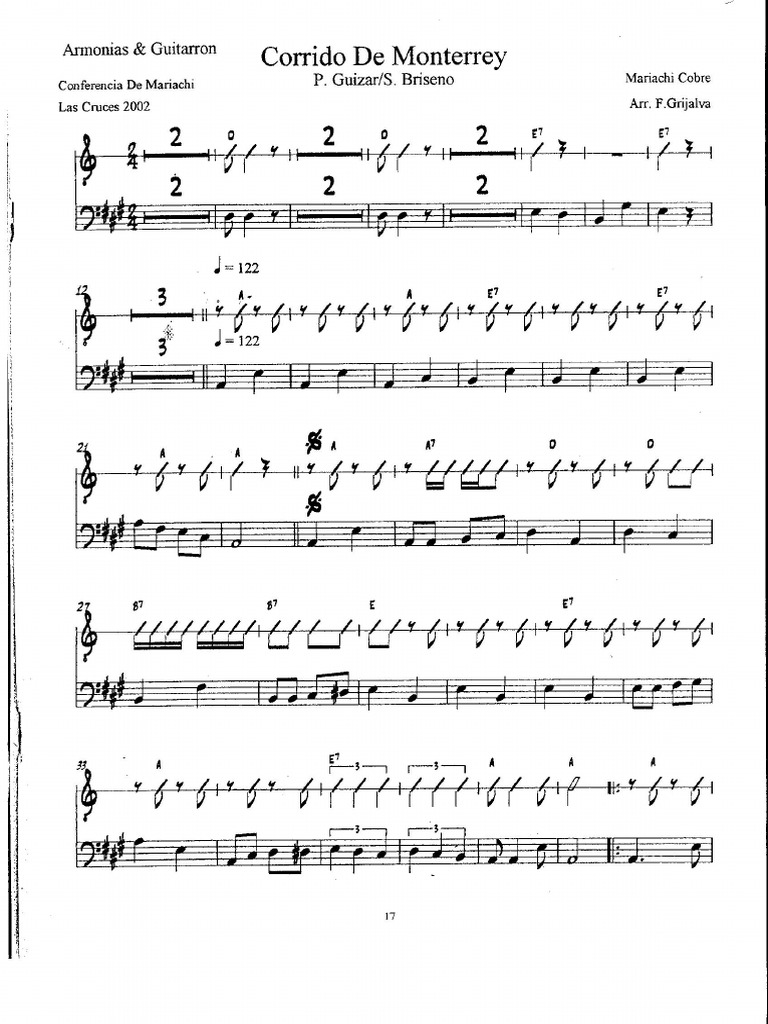 Corrido de Monterrey | PDF