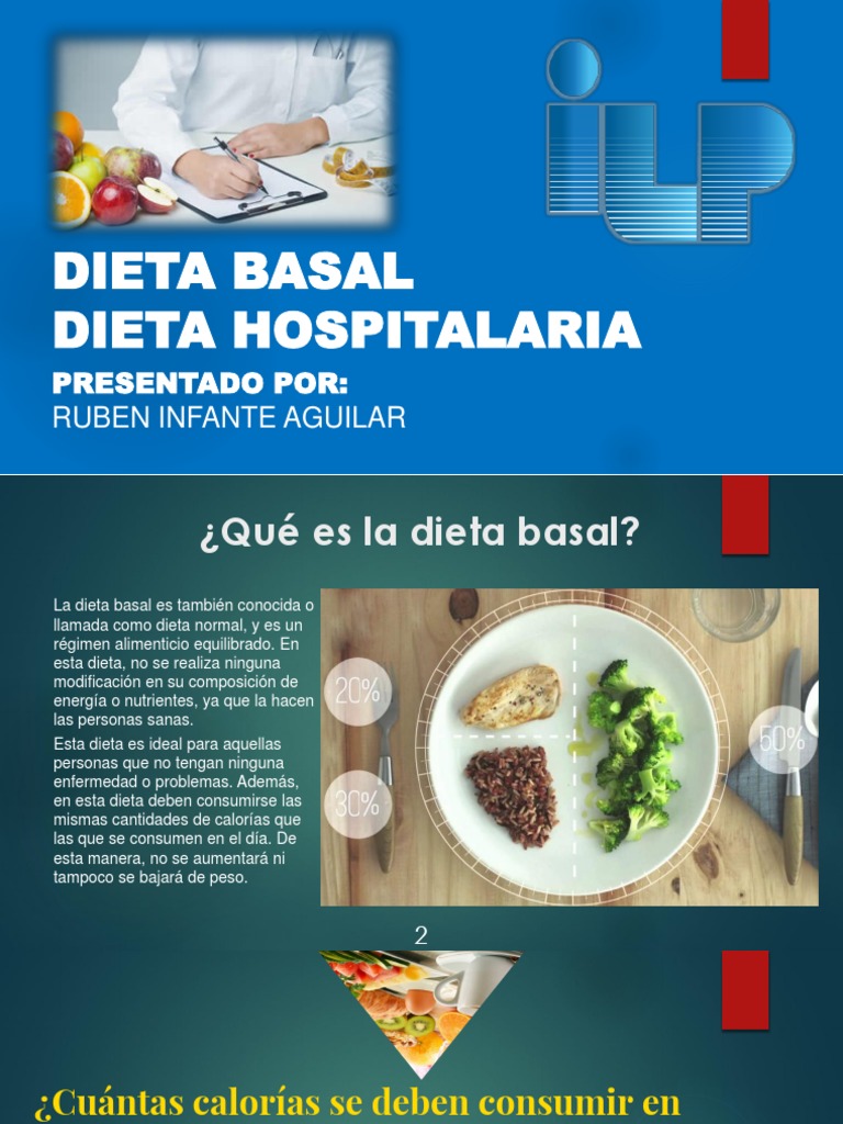 Dieta Basal y Hospitalaria | PDF | Dieta | Gluten
