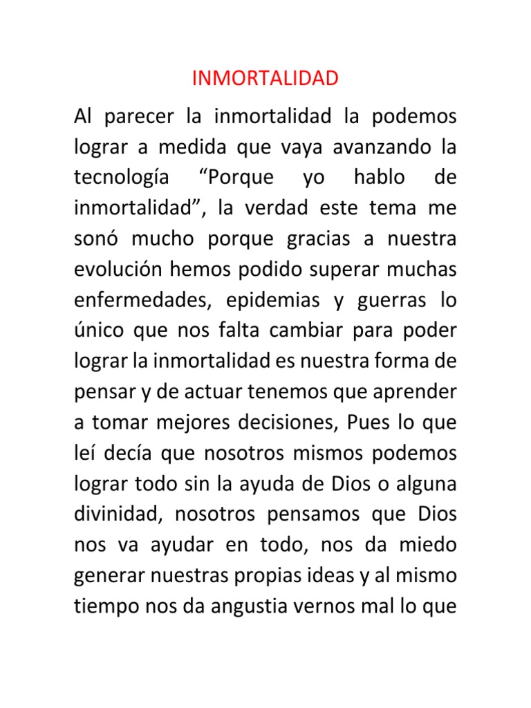 Homodeus | PDF | Inmortalidad | Muerte
