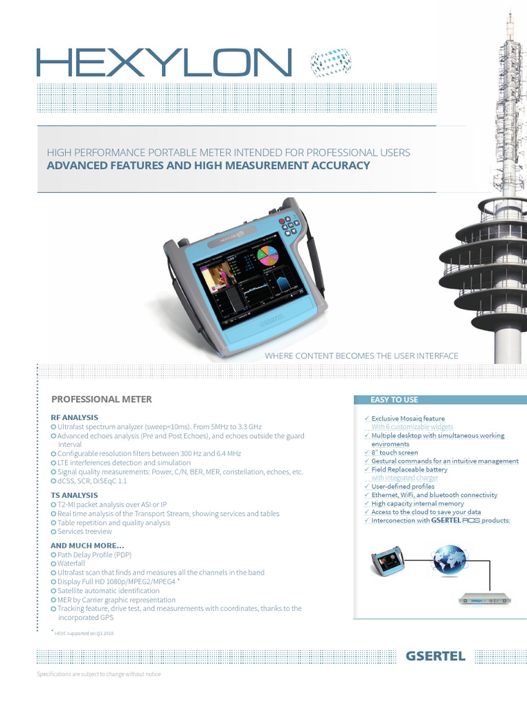 Hexylon Datasheet (En) | PDF | Bluetooth | Wi Fi