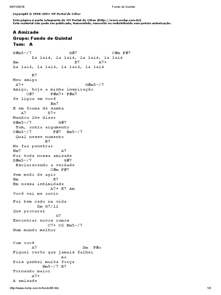Cifras de Samba.pdf | Amor | Natureza