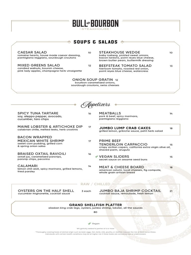 Sycuan Casino Menus | PDF | Salad | Beef