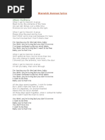 May the Long Time Sun Chords | PDF | Songs