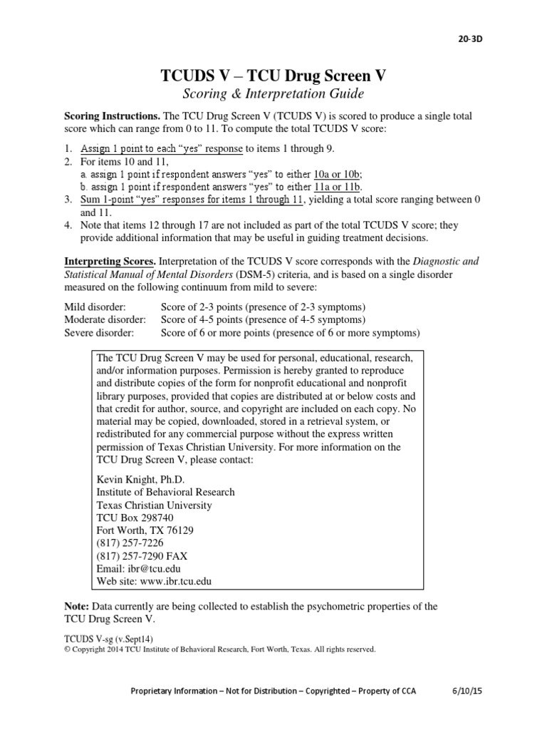 1-1 - TCUDS V - SG - V.sept14.9-7 | PDF | Copyright | Mental And ...