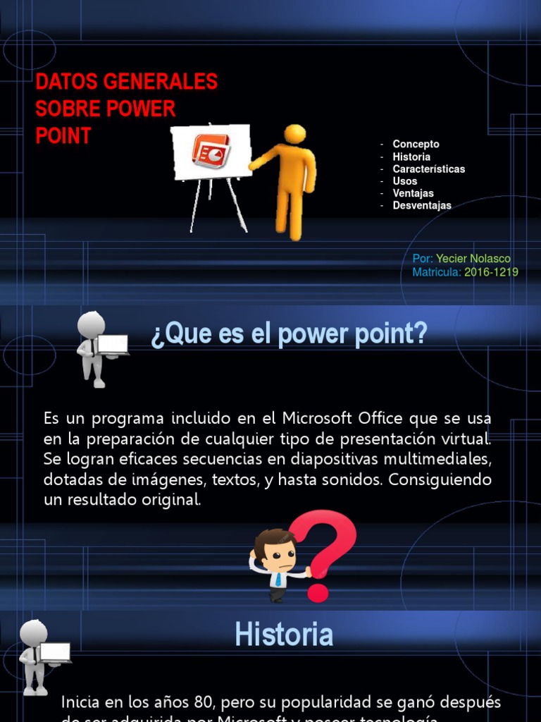 Power Point: Ventajas y Desventajas | Microsoft PowerPoint | Microsoft