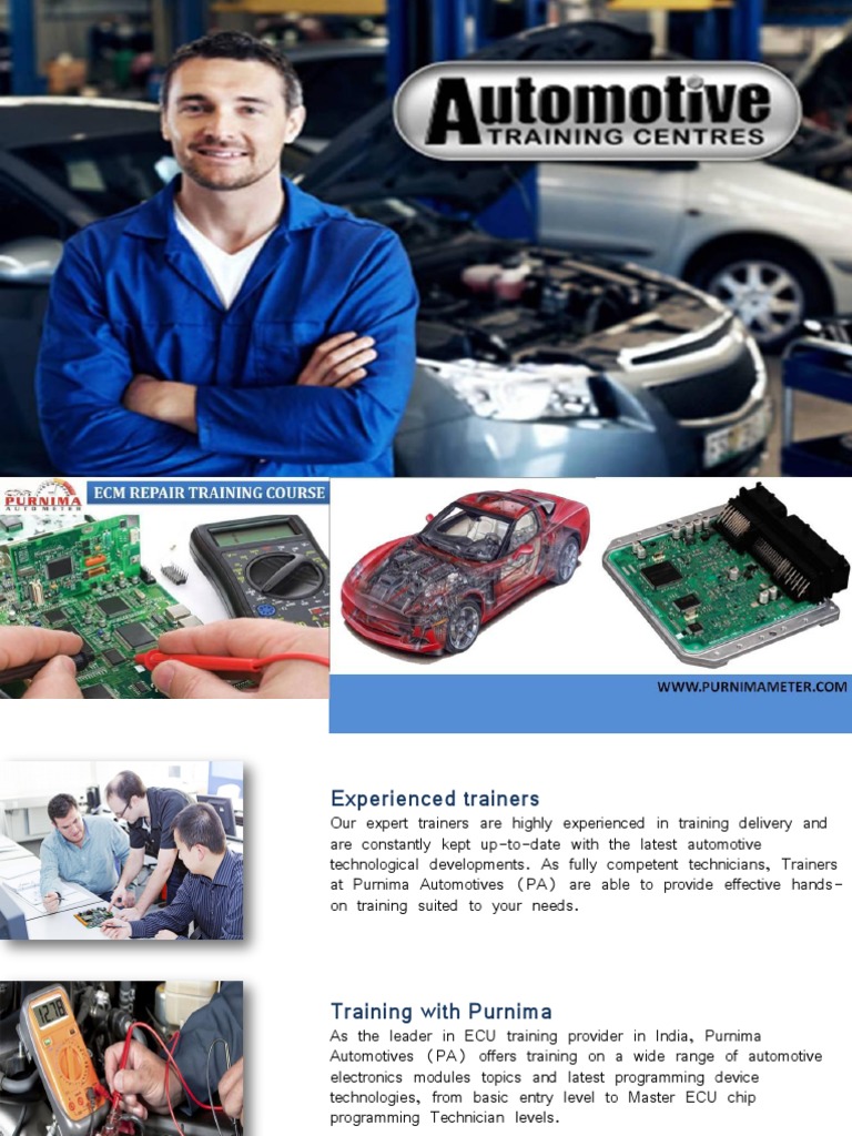 Automotive Training Course | PDF | Car | Electronics