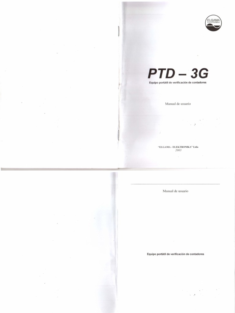 Manual PTD 3G PDF | PDF | Menú (Computación) | Ingeniería Informática