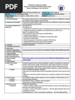 7es New DLL Grade 9 Science | PDF | Circulatory System | Teachers