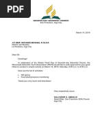 Solicitation Letter For Church Building | PDF | Religion & Spirituality ...