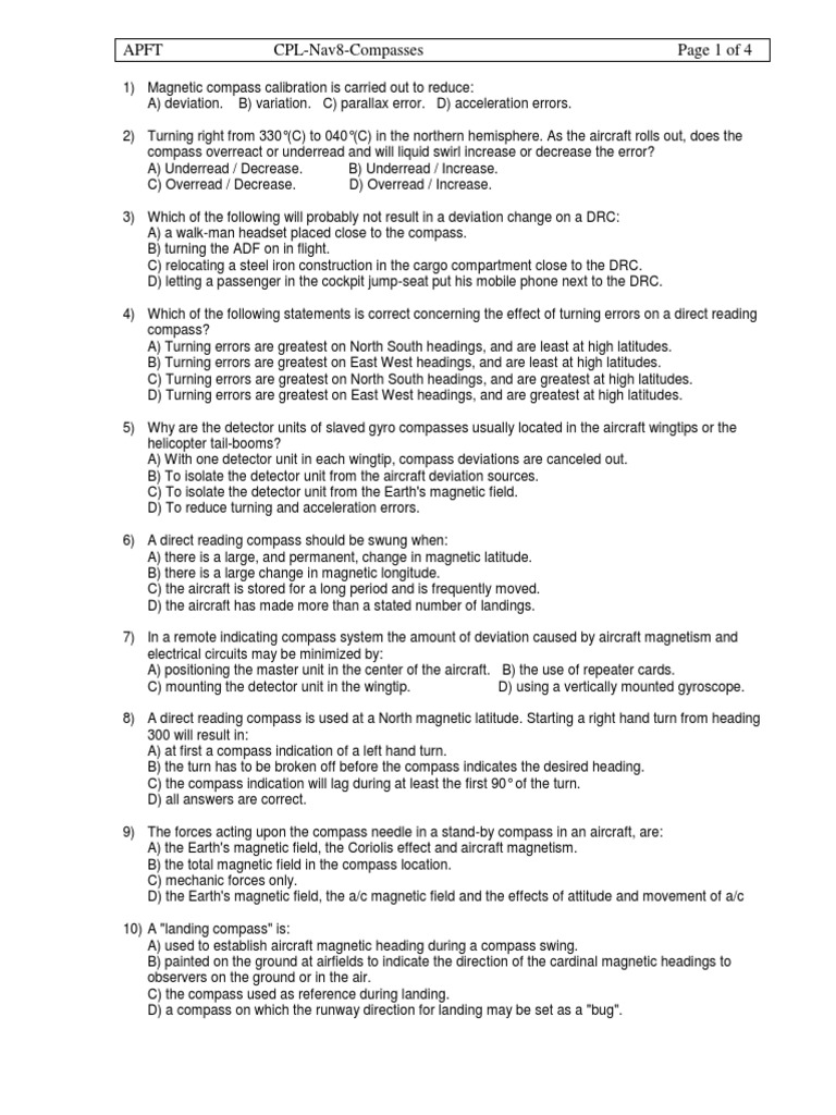 CPL Nav8 Compasses | PDF | Compass | Navigation