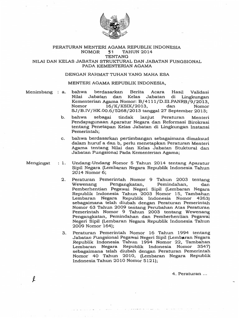 PMA 51 Tahun PDF | PDF