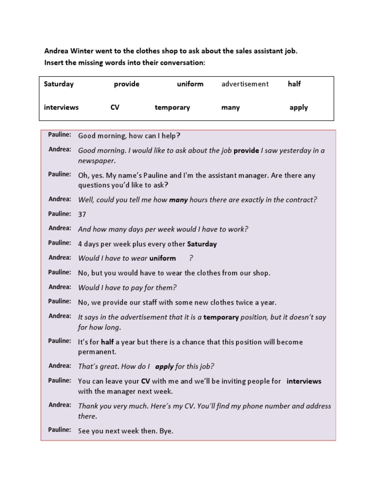 Getting A Job 3 Fun Activities Games 6900 | PDF