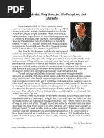 Frank฀Ticheli: Nitro | PDF | Clarinet | Brass Instruments