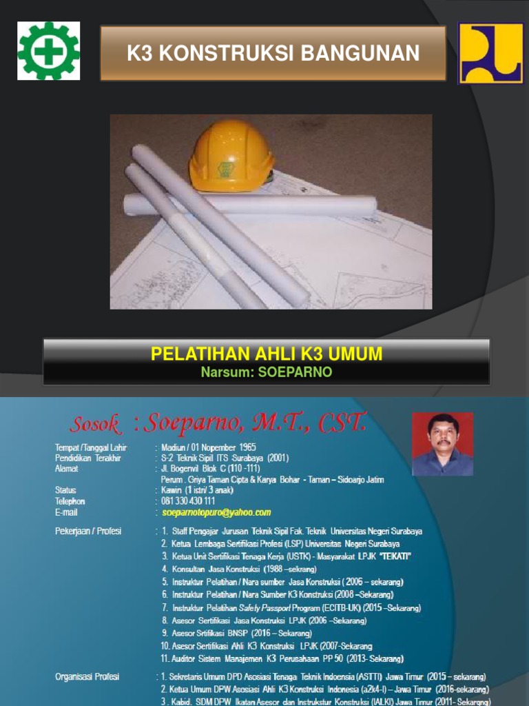 K3 KONSTRUKSI Bangunan New | PDF